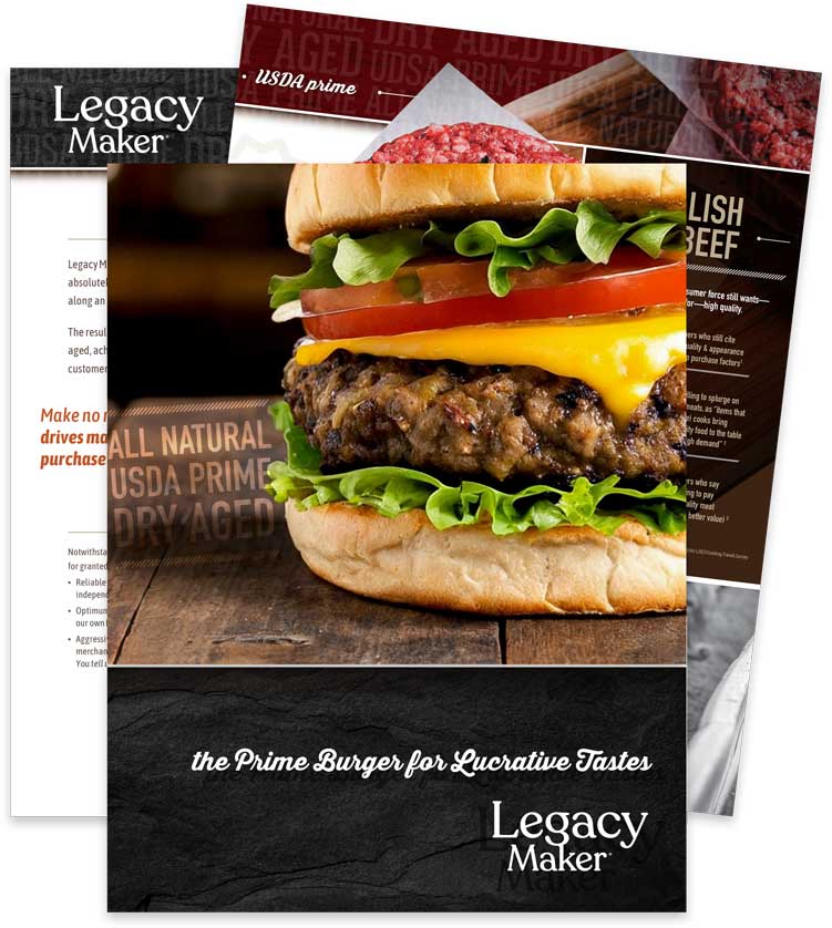 USDA Prime and High Choice Ground Beef | Retail | Legacy Maker